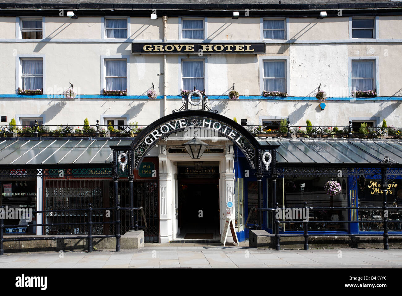 The Grove Hotel, Buxton, Derbyshire, England, UK Stock Photo - Alamy