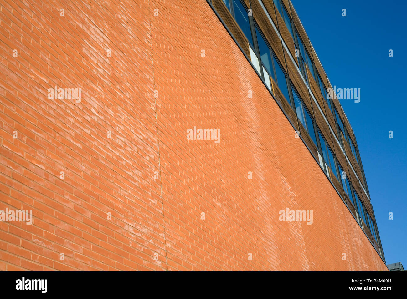 Corner of building in Lincoln University England October 2008 Stock ...