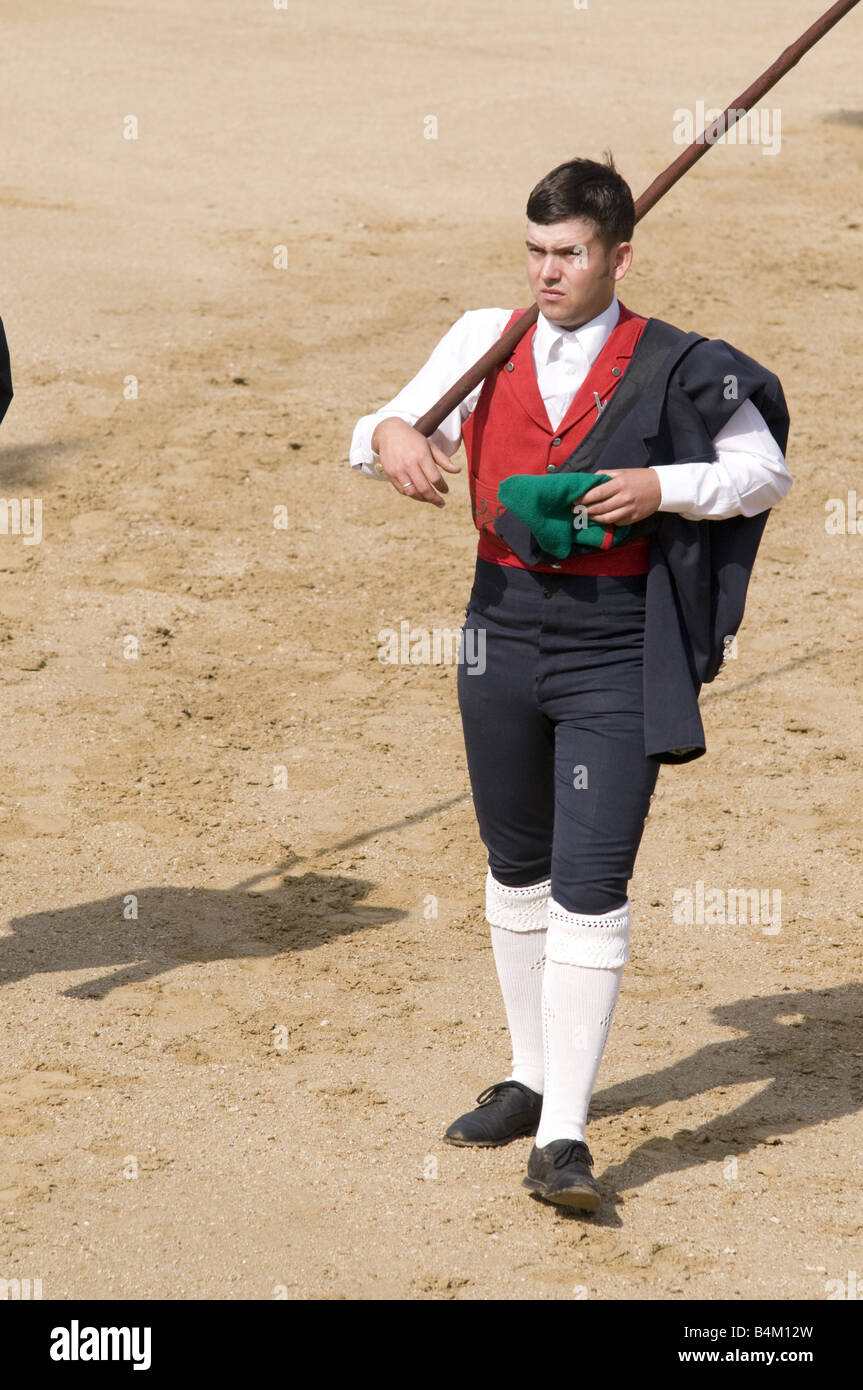 bullfighting in Portugal Stock Photo - Alamy