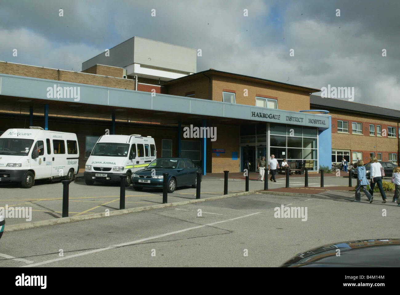 Harrogate District hospital where New Yorks Police took murder suspect ...