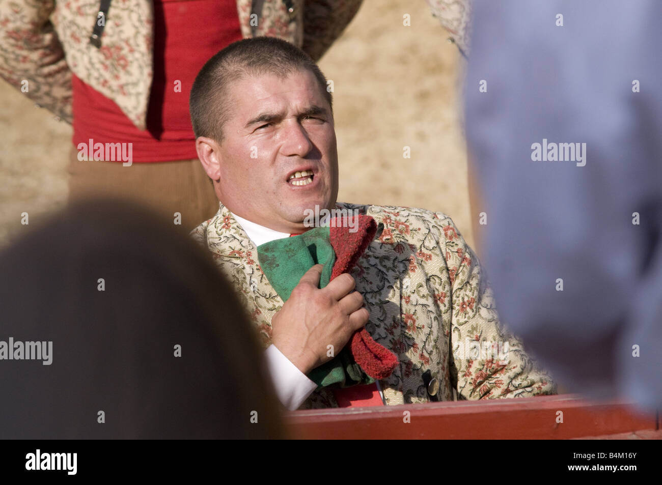 bullfighting in Portugal Stock Photo - Alamy