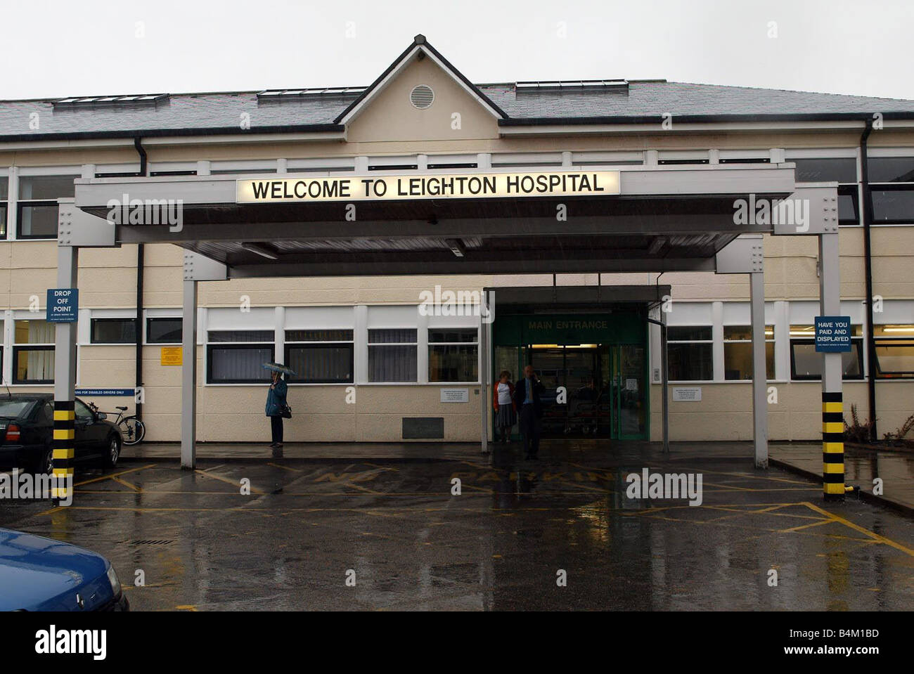 Leigton Hospital near Crewe August 2002 Stock Photo - Alamy