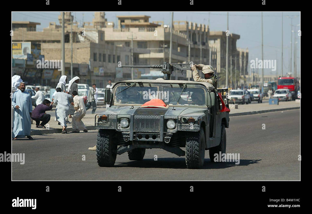 Iraq war soldiers and fire hi-res stock photography and images - Alamy