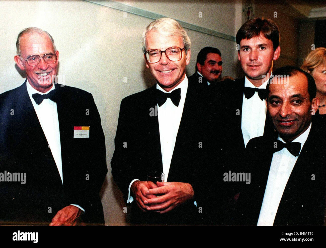 John Major seen here with Jamil Abassi Right who stood as a independent ...