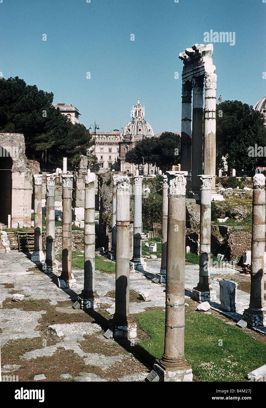 Italy Rome The Temple of the Republicans in the Piazza Argentina MSI ...