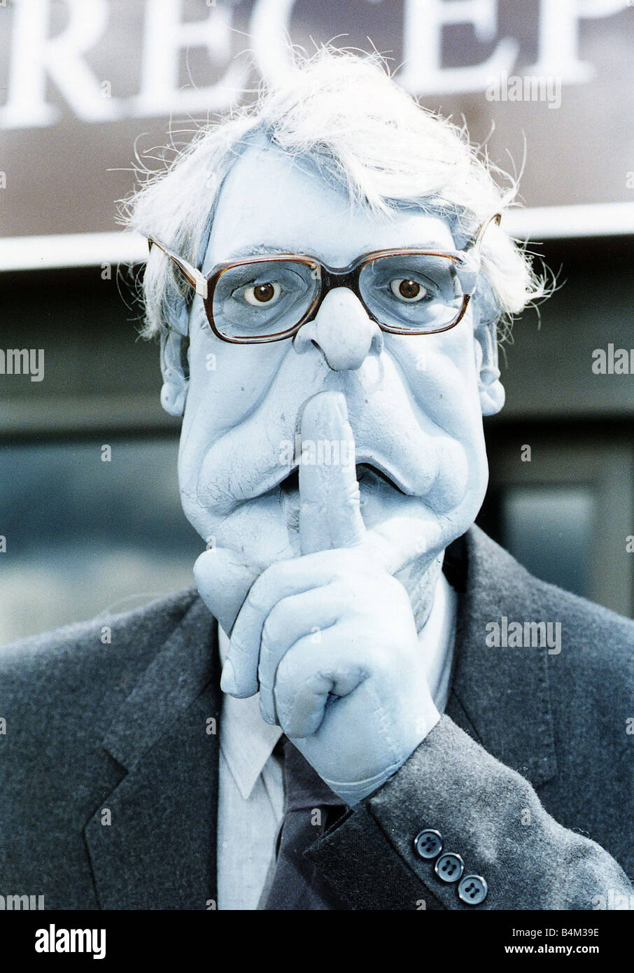 John Major Spitting Image puppet Circa 1994 Stock Photo, Royalty Free ...