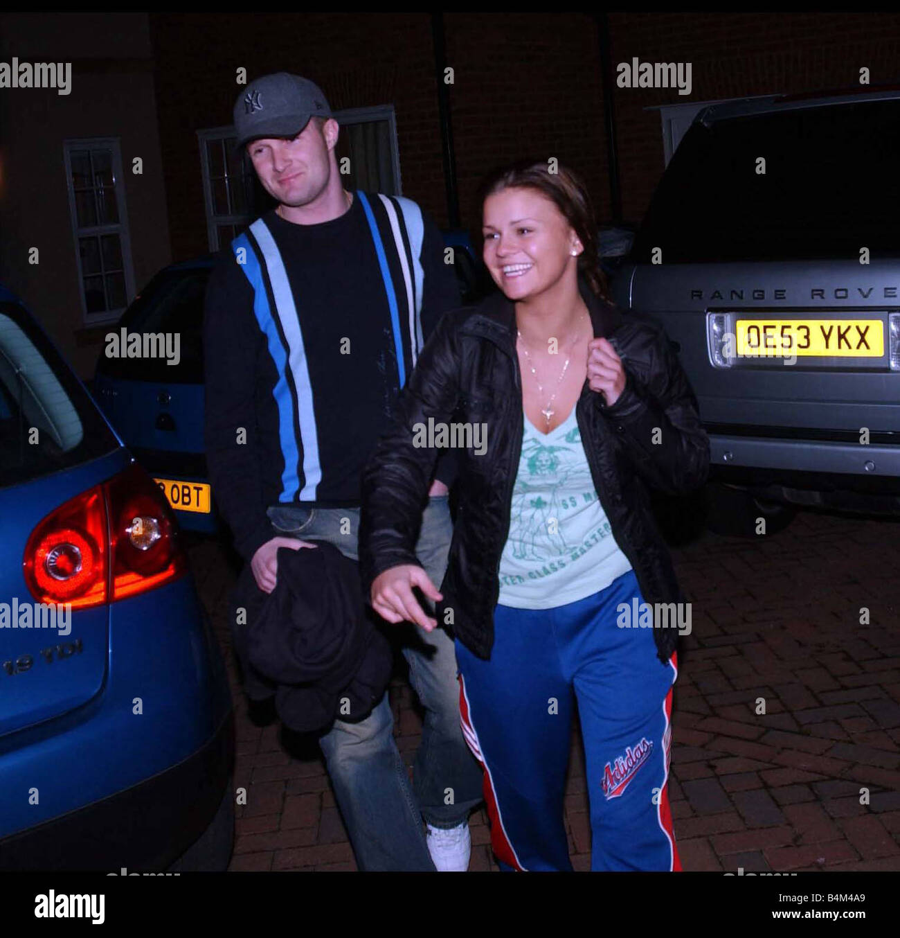 Kerry Katona formerly Kerry McFadden with her new boyfriend Dave ...