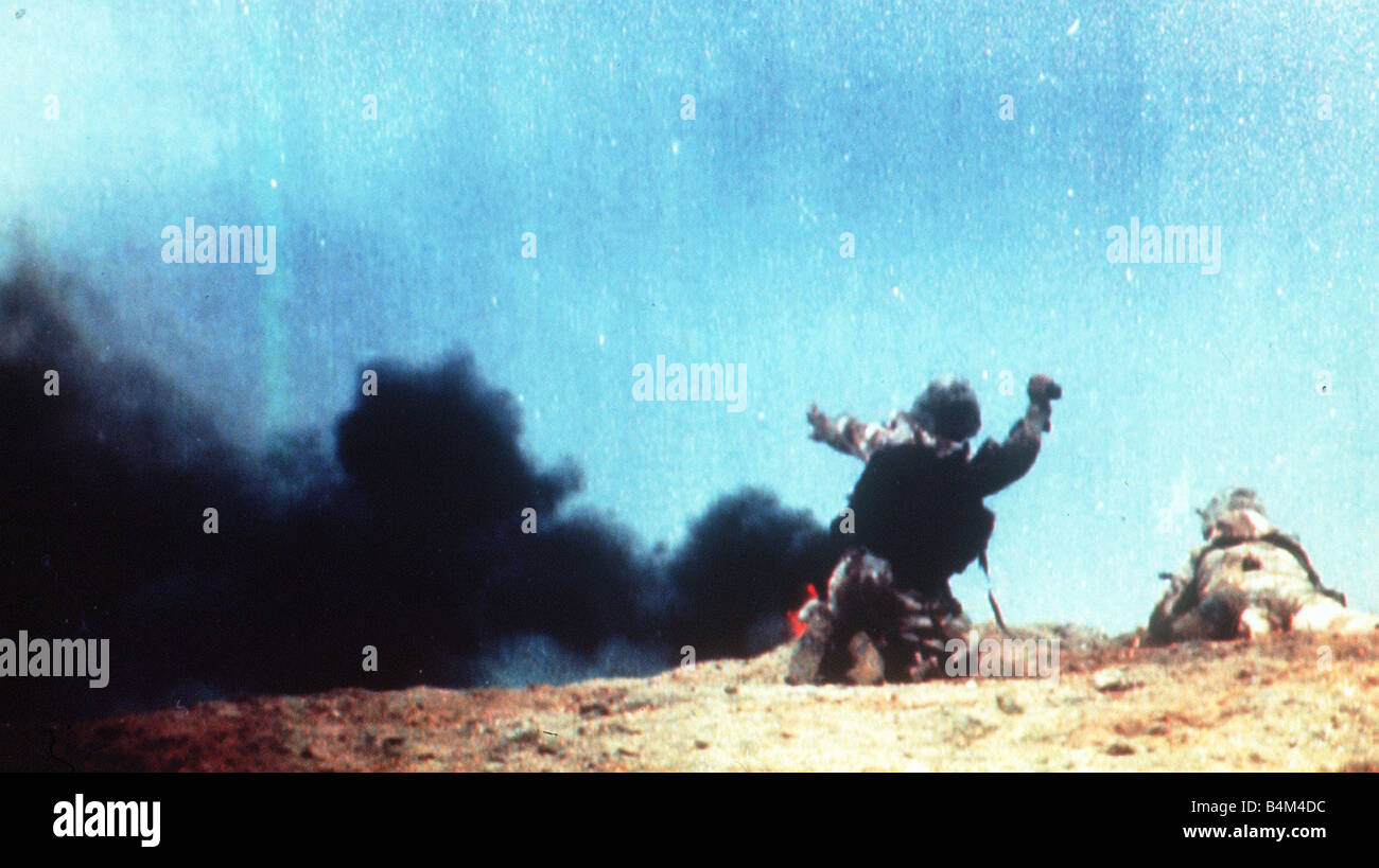 Gulf war british army 1991 hi-res stock photography and images - Alamy