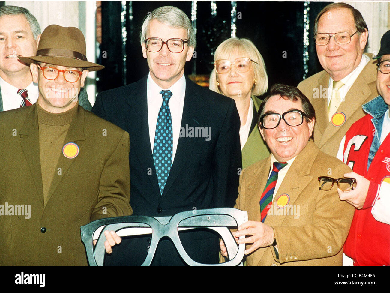 Elton john singer john major hi-res stock photography and images - Alamy