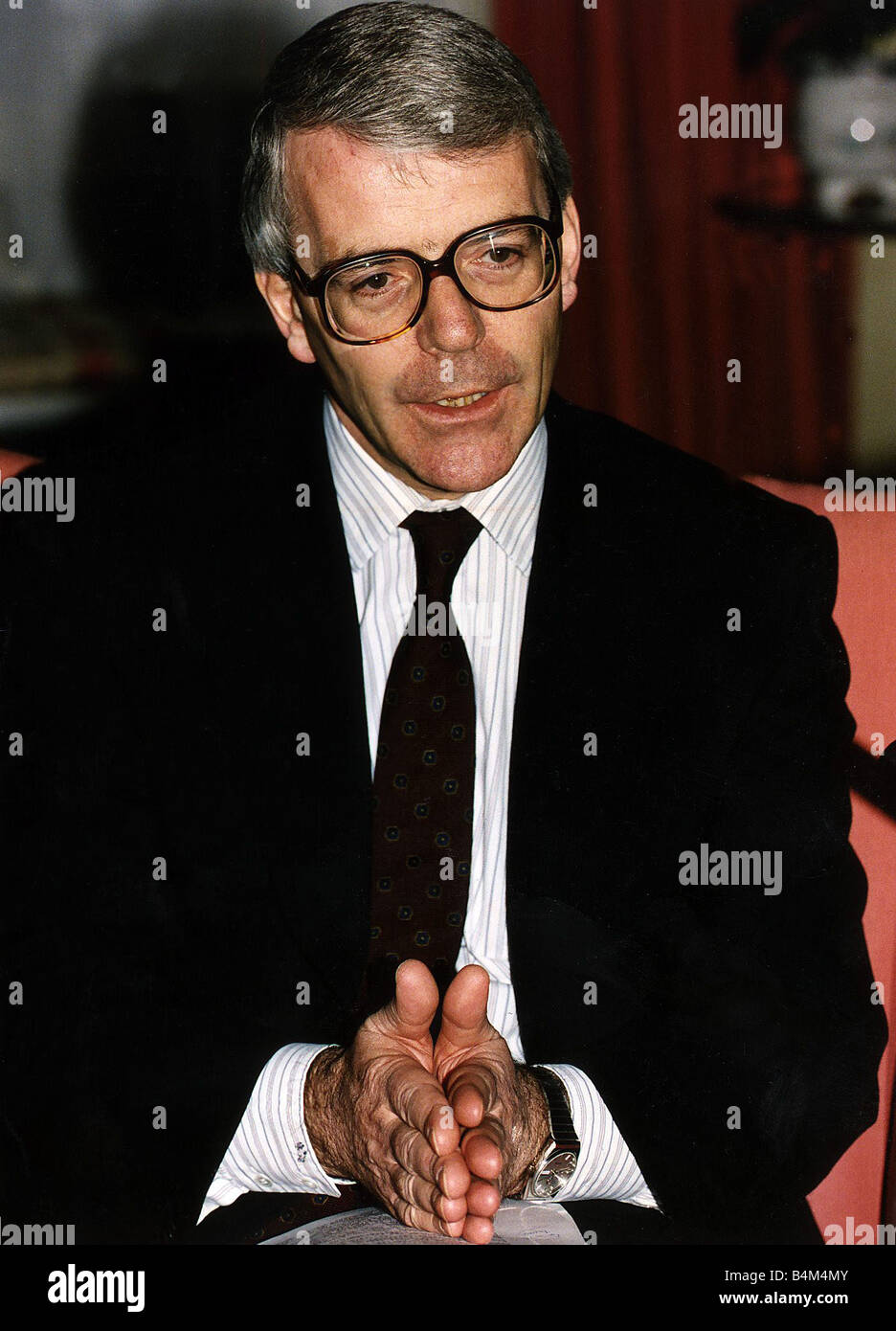 Conservative party prime minister politics politician 1990s hi-res ...