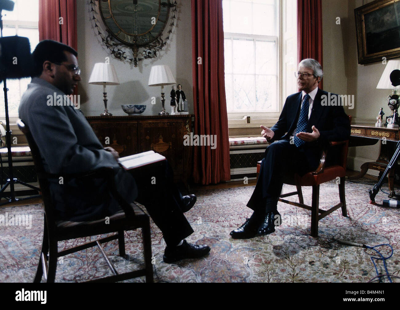 Prime Minister John Major the Conservative MP for Huntingdon being ...
