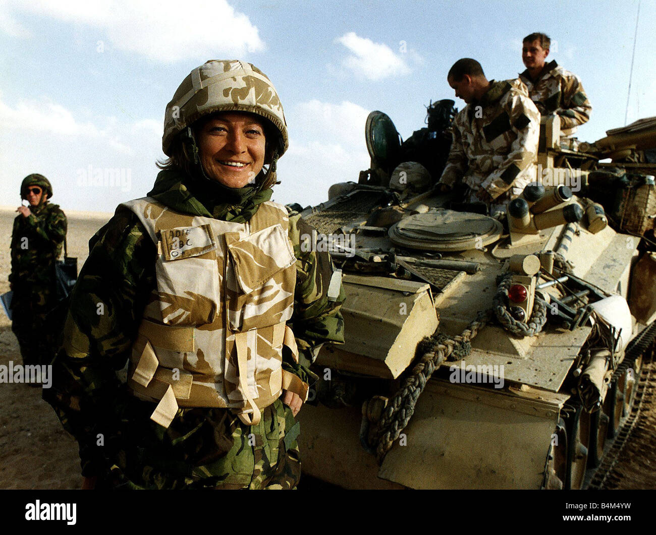 Kate adie fatigues hi-res stock photography and images - Alamy