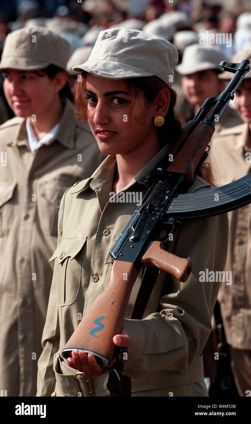 Volunteer Reserve Army May 1998 Womans Unit Parade in Tikrit the ...