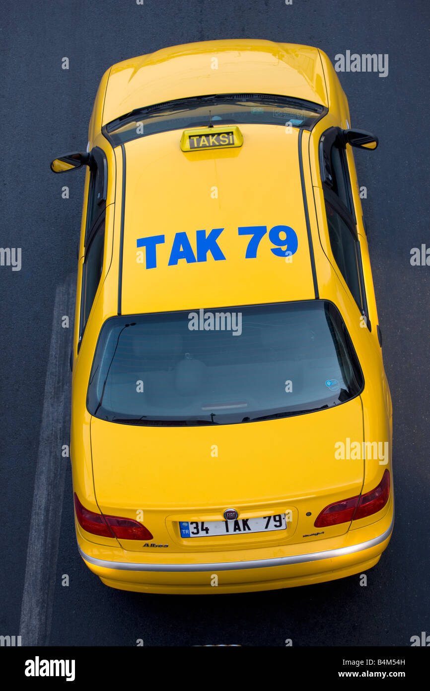 TurkeyTaxi Cab Istanbul Stock Photo - Alamy