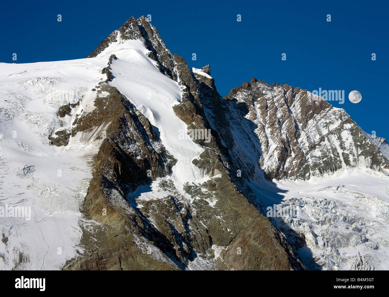 Grossglockner highest summit in Austria Stock Photo - Alamy