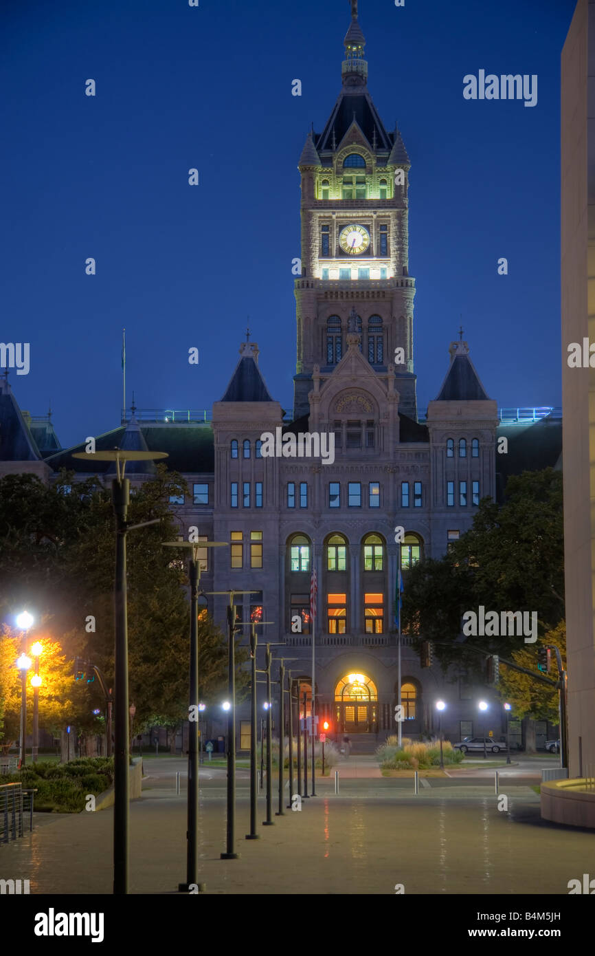 The imposing facade of the Salt Lake City and County Building from ...
