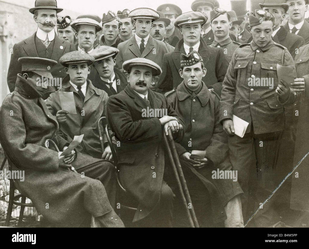 Quintinshill Rail Crash near Gretna May 1915 Some of the survivors 227 ...