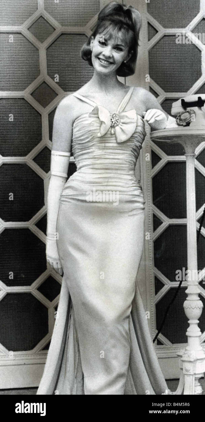 Actress Pamela Hart January 1963 Stock Photo - Alamy