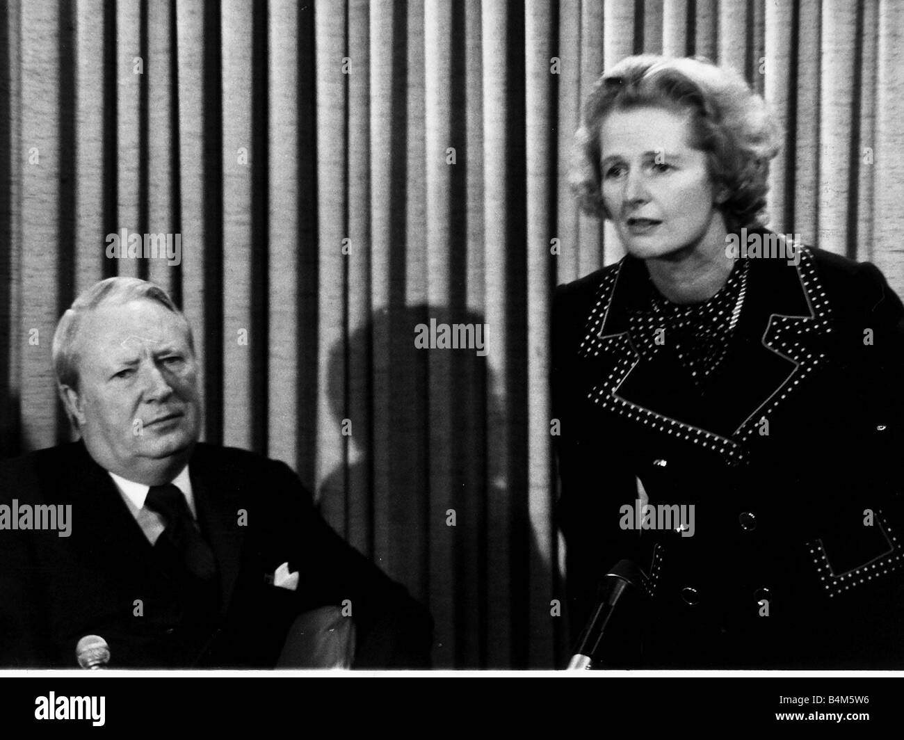 And Edward Heath Margaret Thatcher