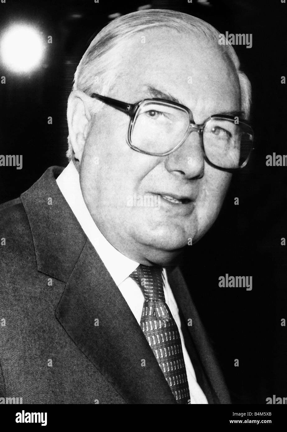 James Callaghan Labour MP former British Prime Minister 1980 Stock ...