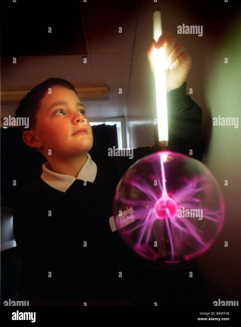 A youngster discovers the power of electricity at the University of ...