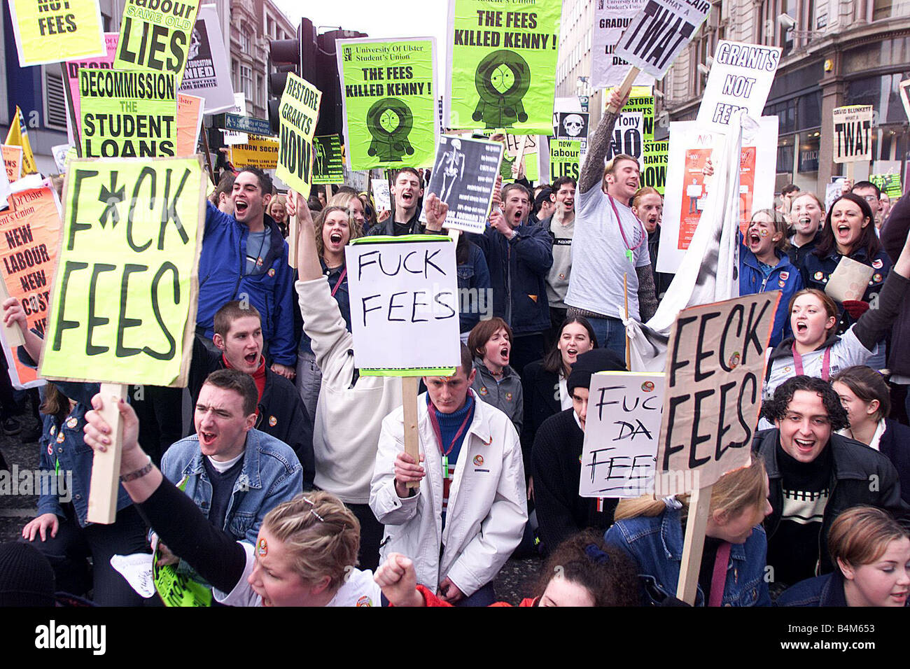 1990s protest hi-res stock photography and images - Alamy