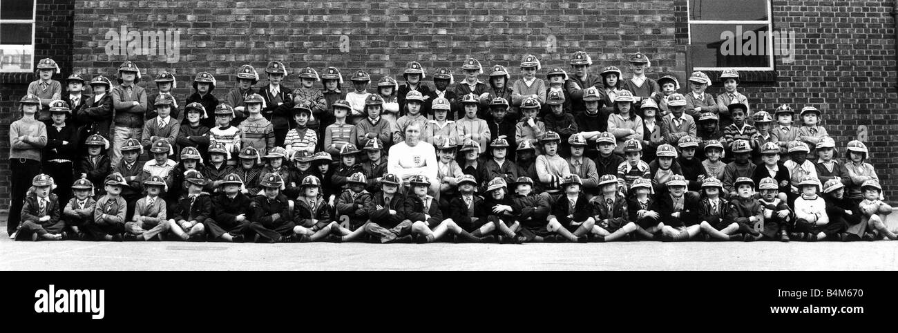 Bobby Moore Football Player of England February 1973 with ninety nine ...