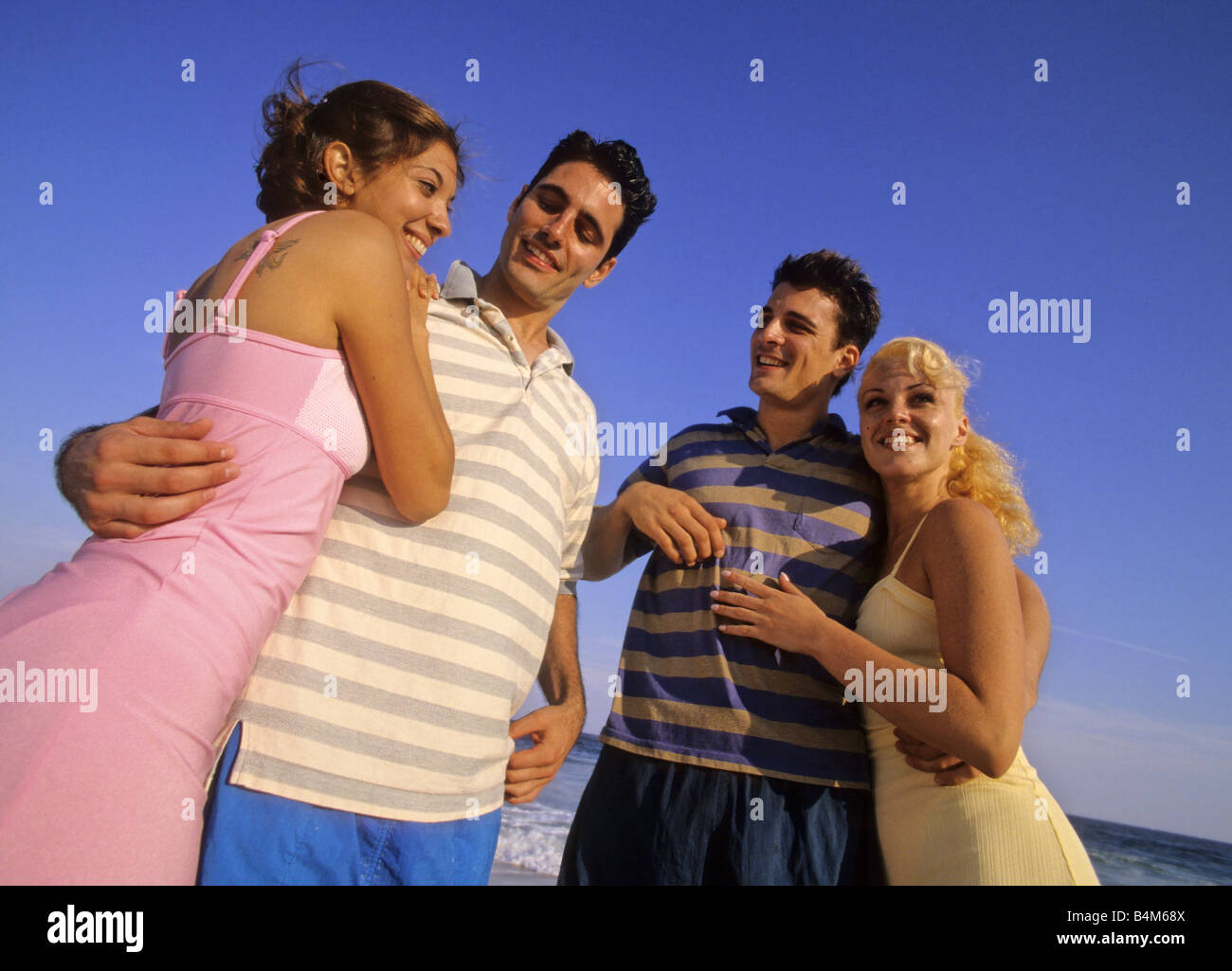 Joyous couples hi-res stock photography and images - Alamy
