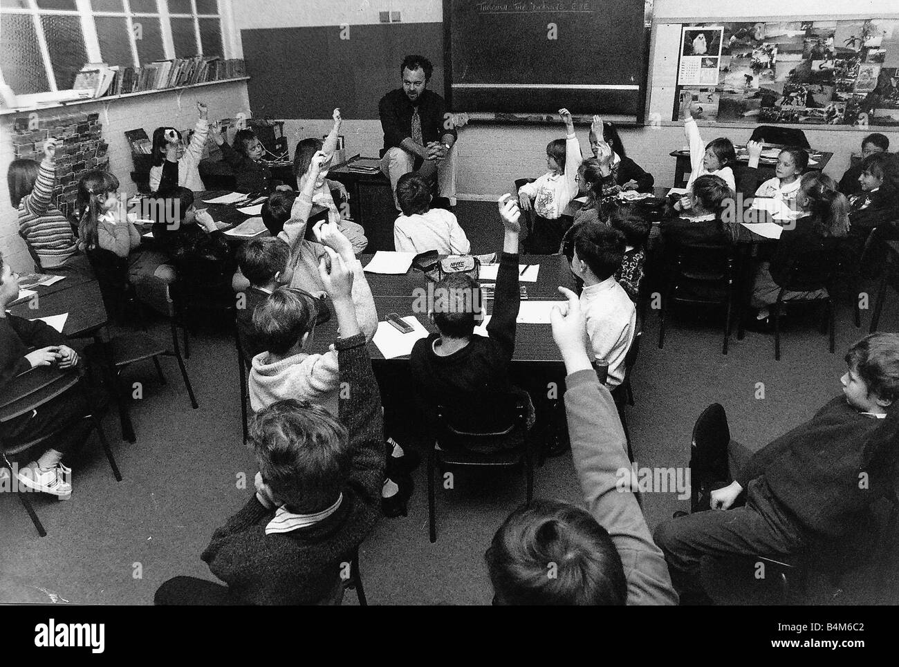 1990s school lesson hi-res stock photography and images - Alamy