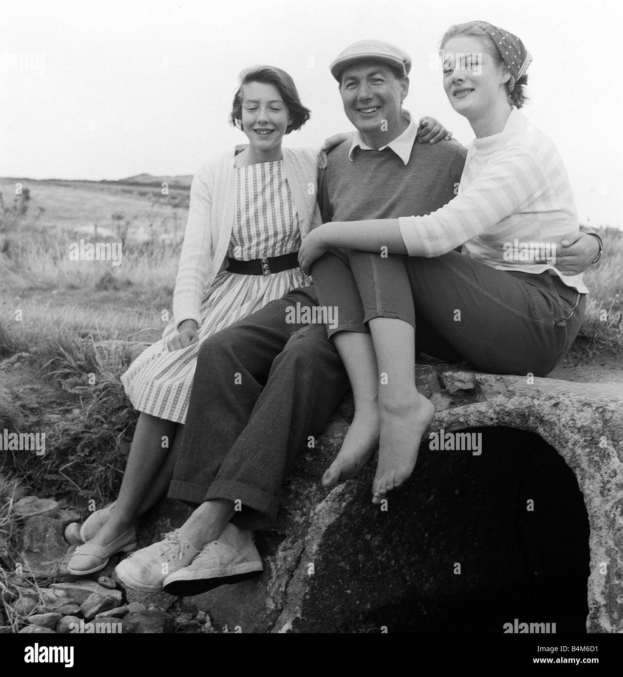 James Callaghan MP on Holiday August 1957 in St Davids Pembrokeshire ...