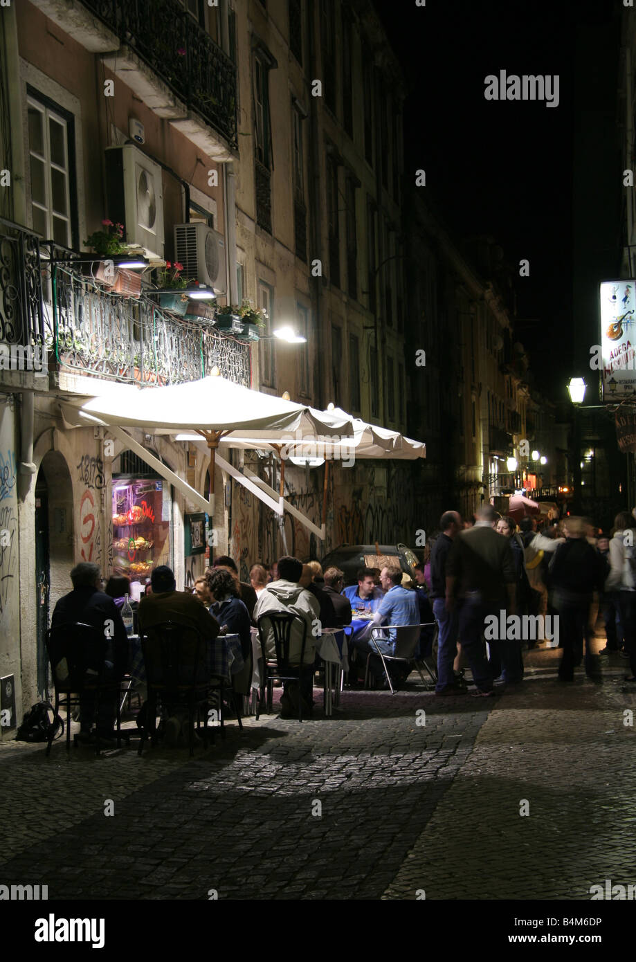 Lisbon nightlife hi-res stock photography and images - Alamy