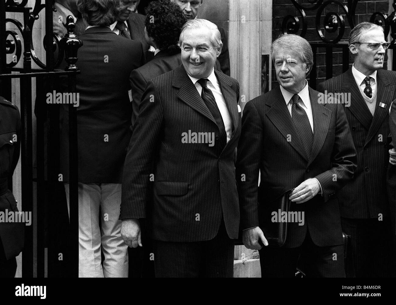 Jimmy carter with james callaghan hi-res stock photography and images ...