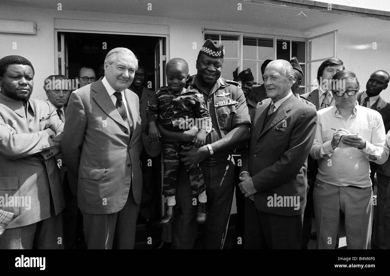 Idi amin Black and White Stock Photos & Images - Alamy