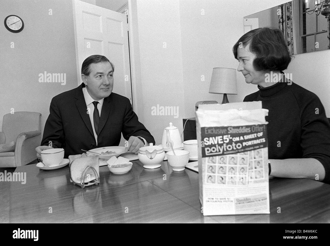 1960s breakfast hi-res stock photography and images - Alamy