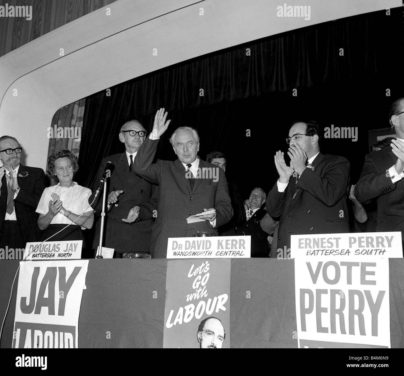 Labour Party Campaign for General Election October 1964 Harold Wilson ...