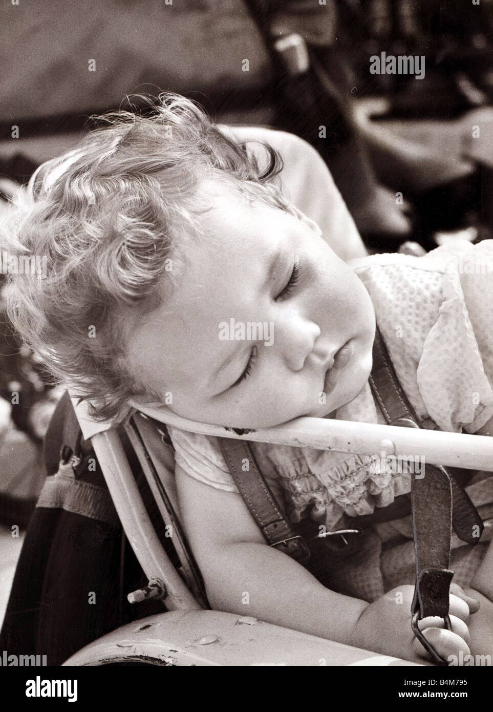 Baby in pram 1950s hi-res stock photography and images - Alamy