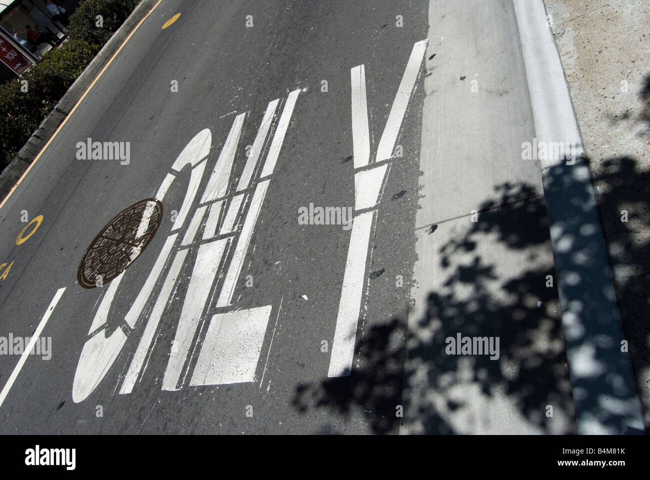 San francisco street writing hi-res stock photography and images - Alamy