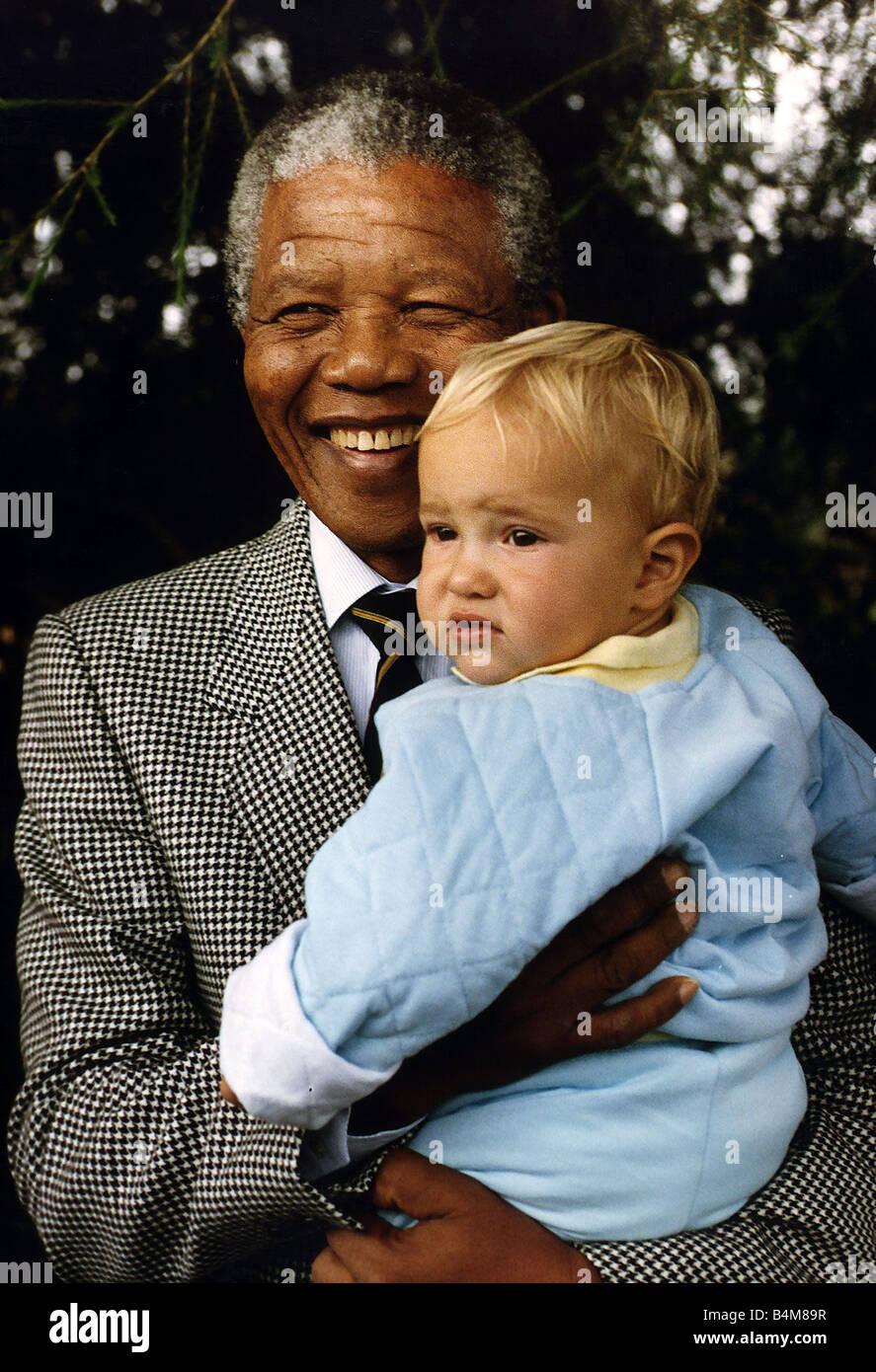 Nelson Mandela As A Baby