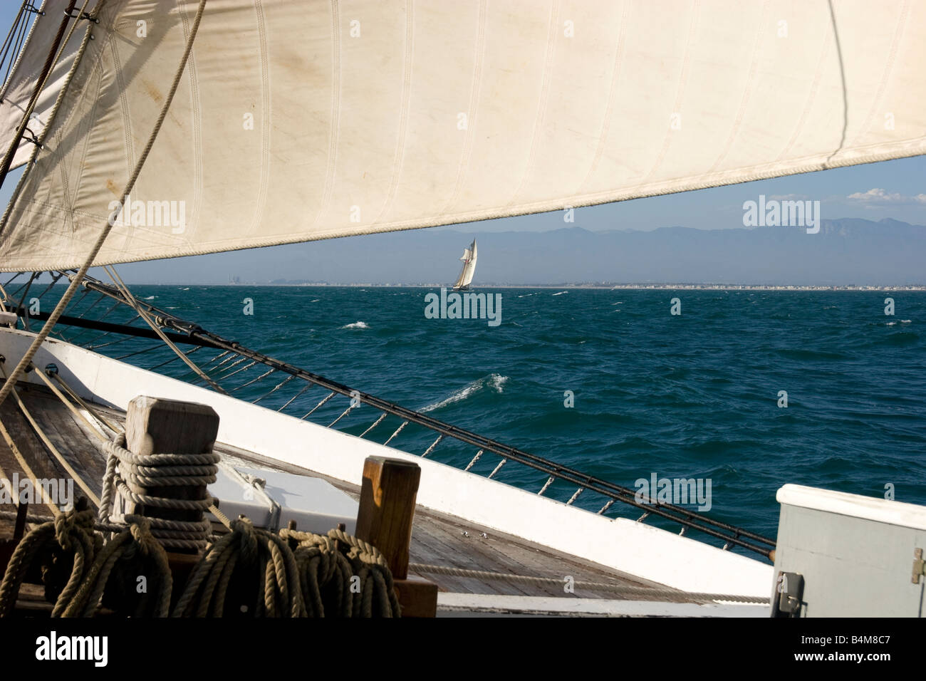 Ship deck view hi-res stock photography and images - Alamy