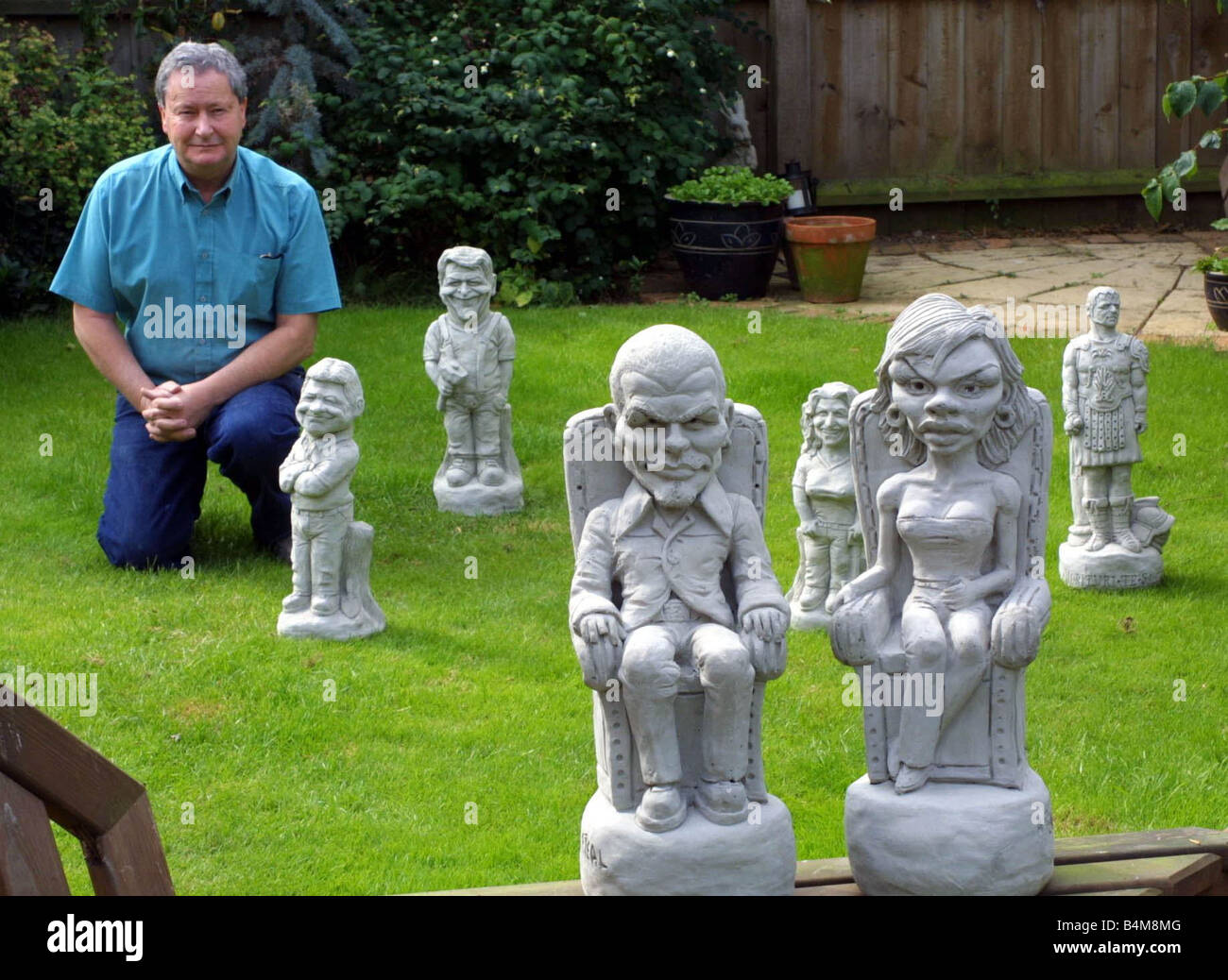 Jeff Callaghan and his sculptures of Posh and Becks The Ground Force ...