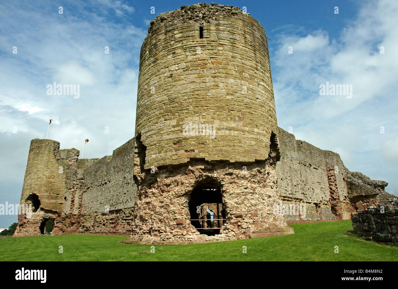Rhuddlan castle north wales hi-res stock photography and images - Alamy