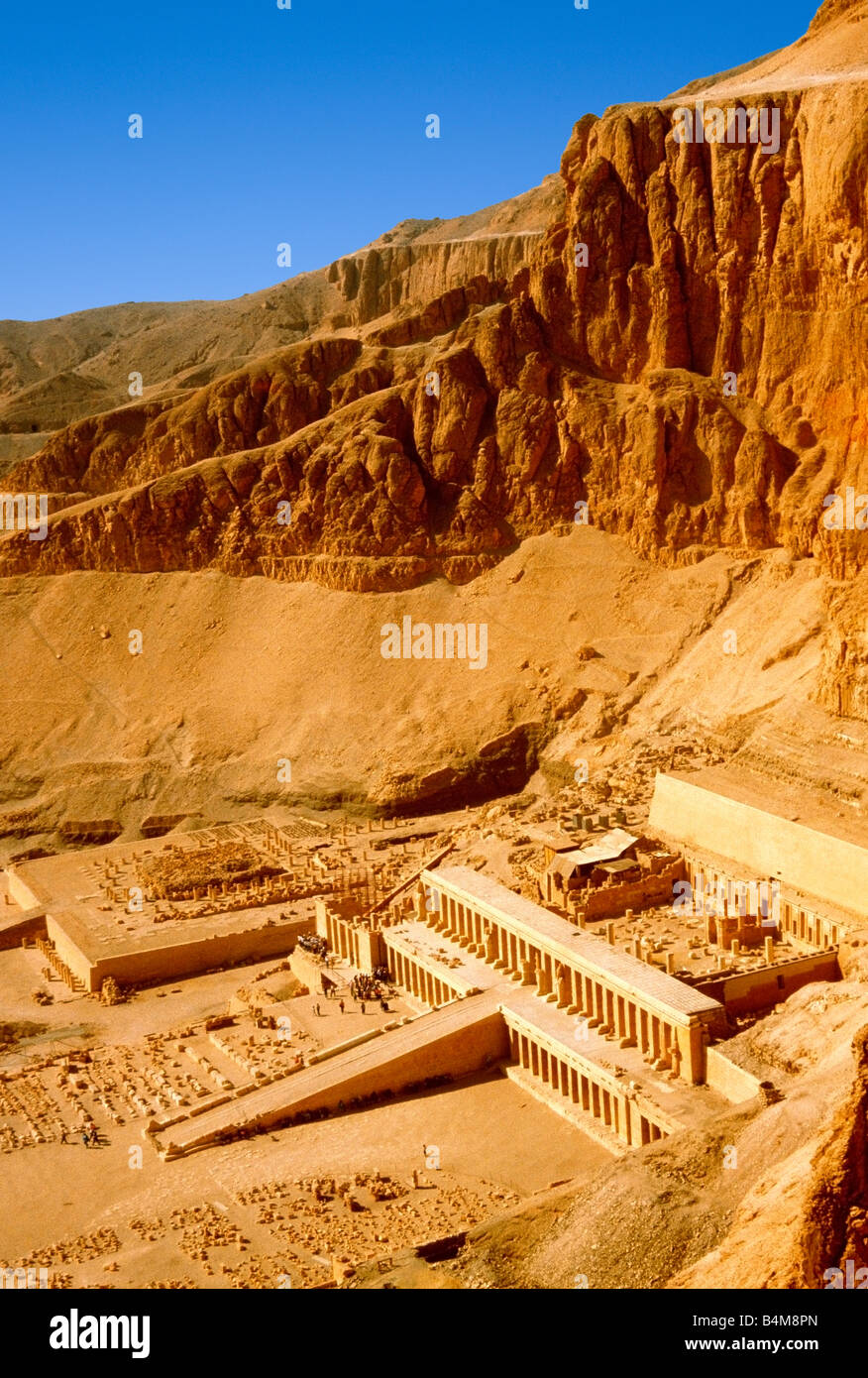 Deir el Bahari temple in Luxor Egypt Stock Photo - Alamy