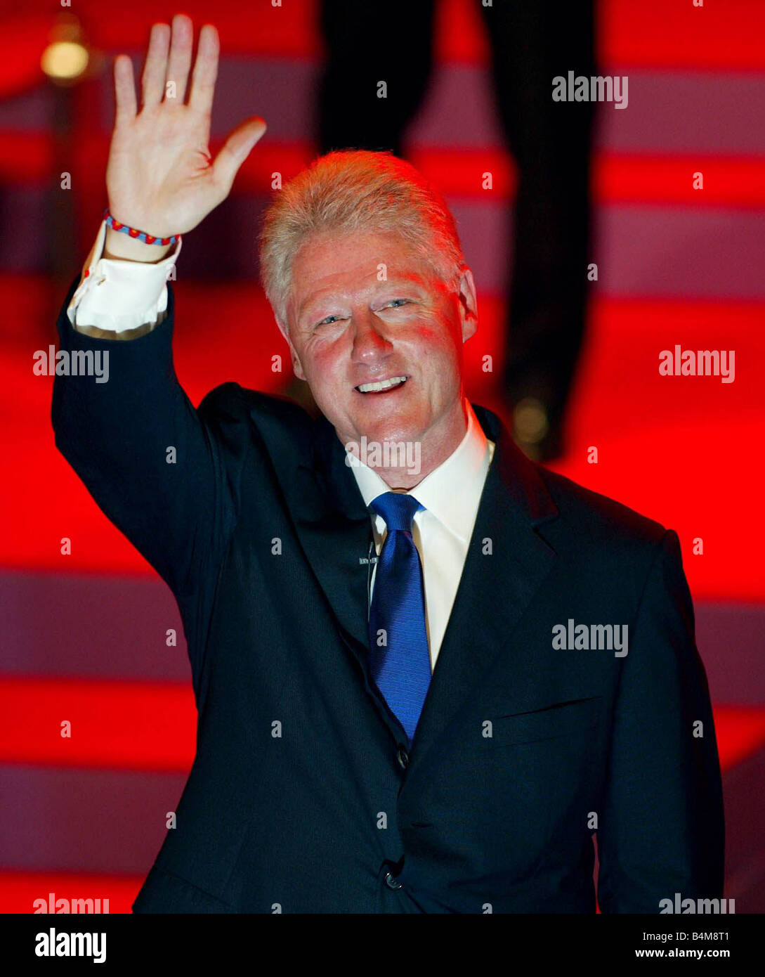 Politician waving hi-res stock photography and images - Alamy