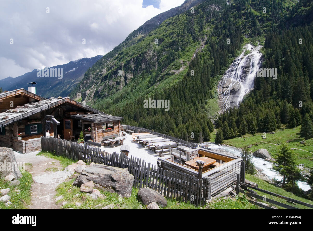 Grawa alm in the stubai valley hi-res stock photography and images - Alamy