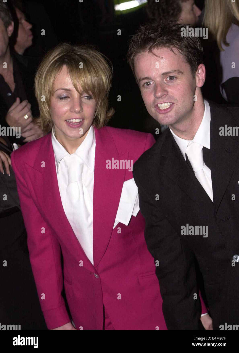 Declan Donnelly TV Presenter with girlfriend actress Claire Buckfield ...