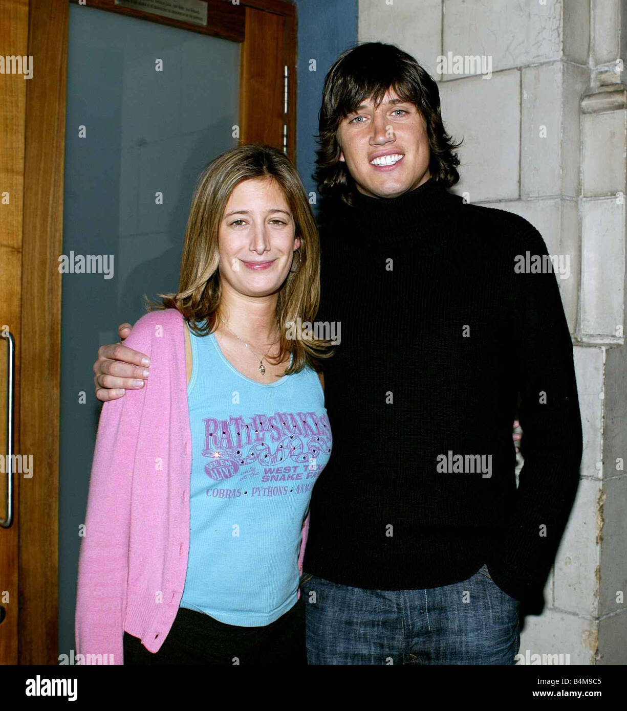 Vernon Kay April 2004 Radio 1 DJ TV Presenter Pictured with 3am Girl ...