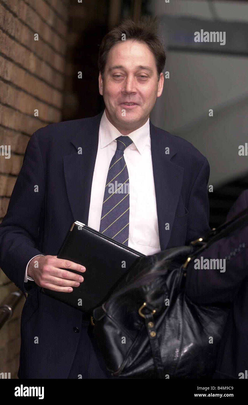 Frank Partridge April 2004 former Sky News TV Presenter pictured ...