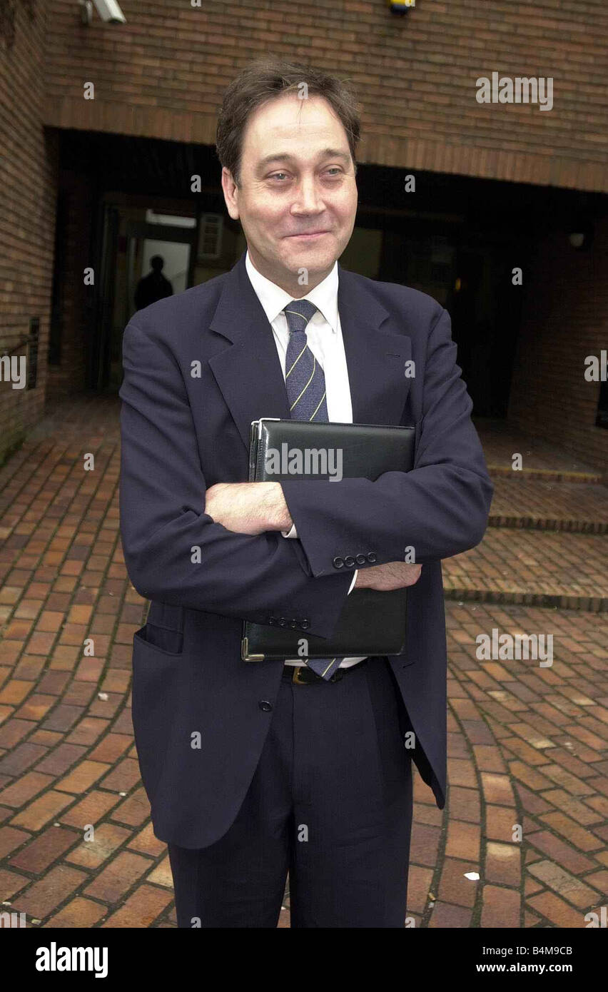 Frank Partridge April 2004 former Sky News TV Presenter pictured ...