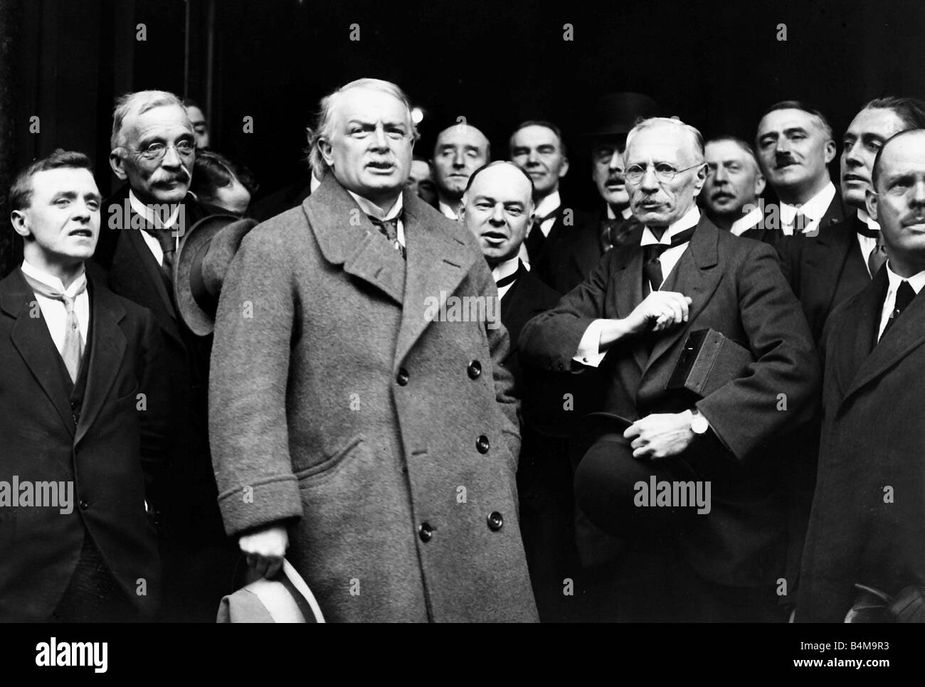 David Lloyd George British Prime Minister 1922 on steps of the Reform ...