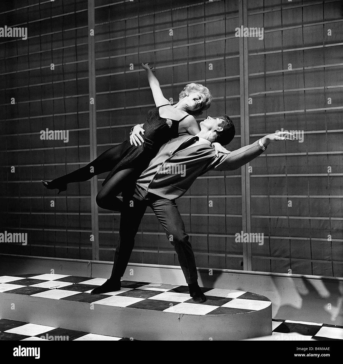 Moira Lister actress with ballet dancer John Daul Oct 1962 in a number ...
